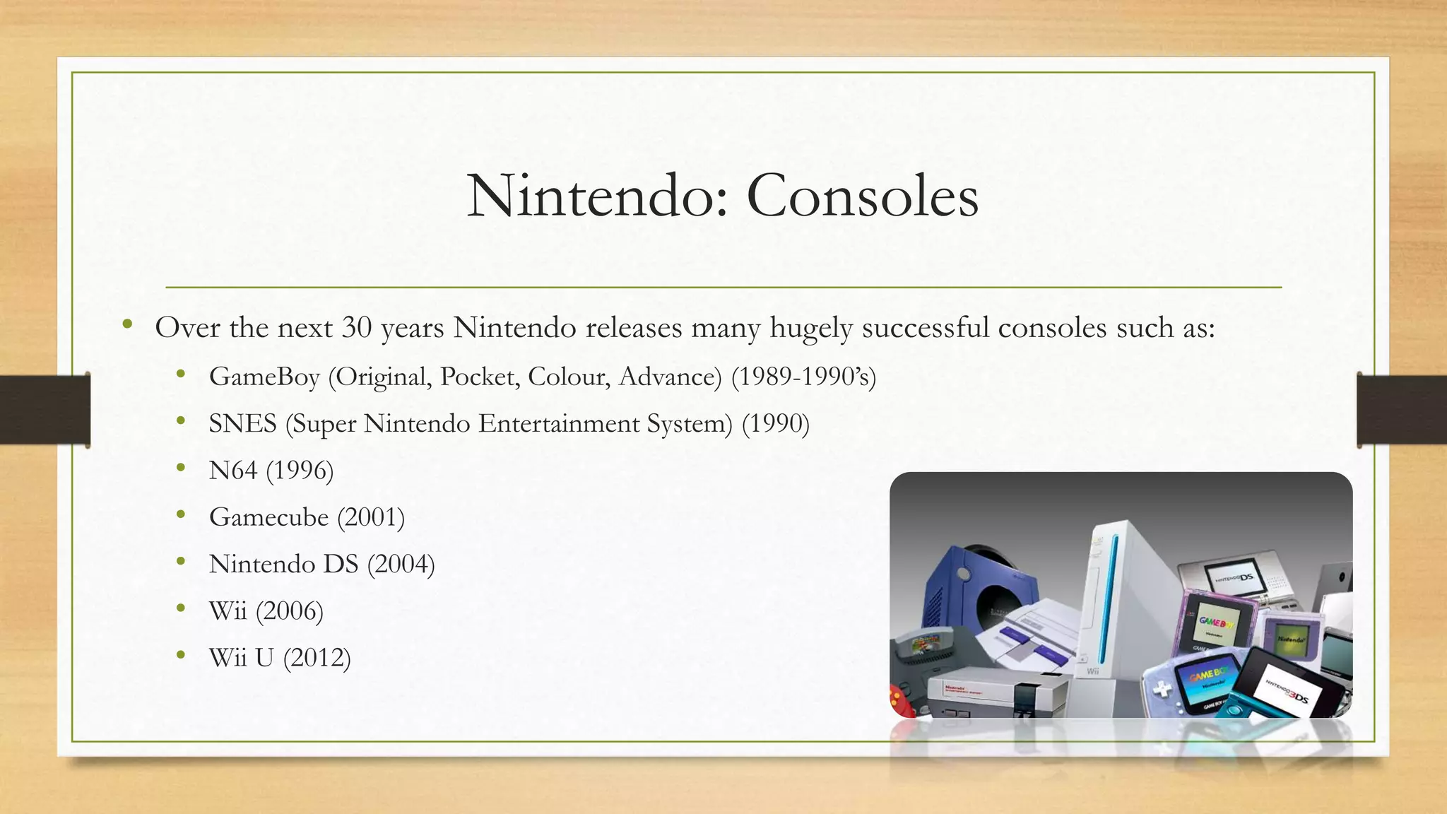 Nintendo presentation | PPTX
