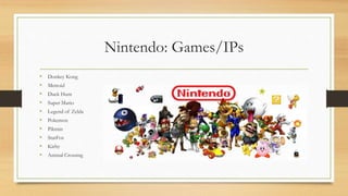 Nintendo presentation | PPTX