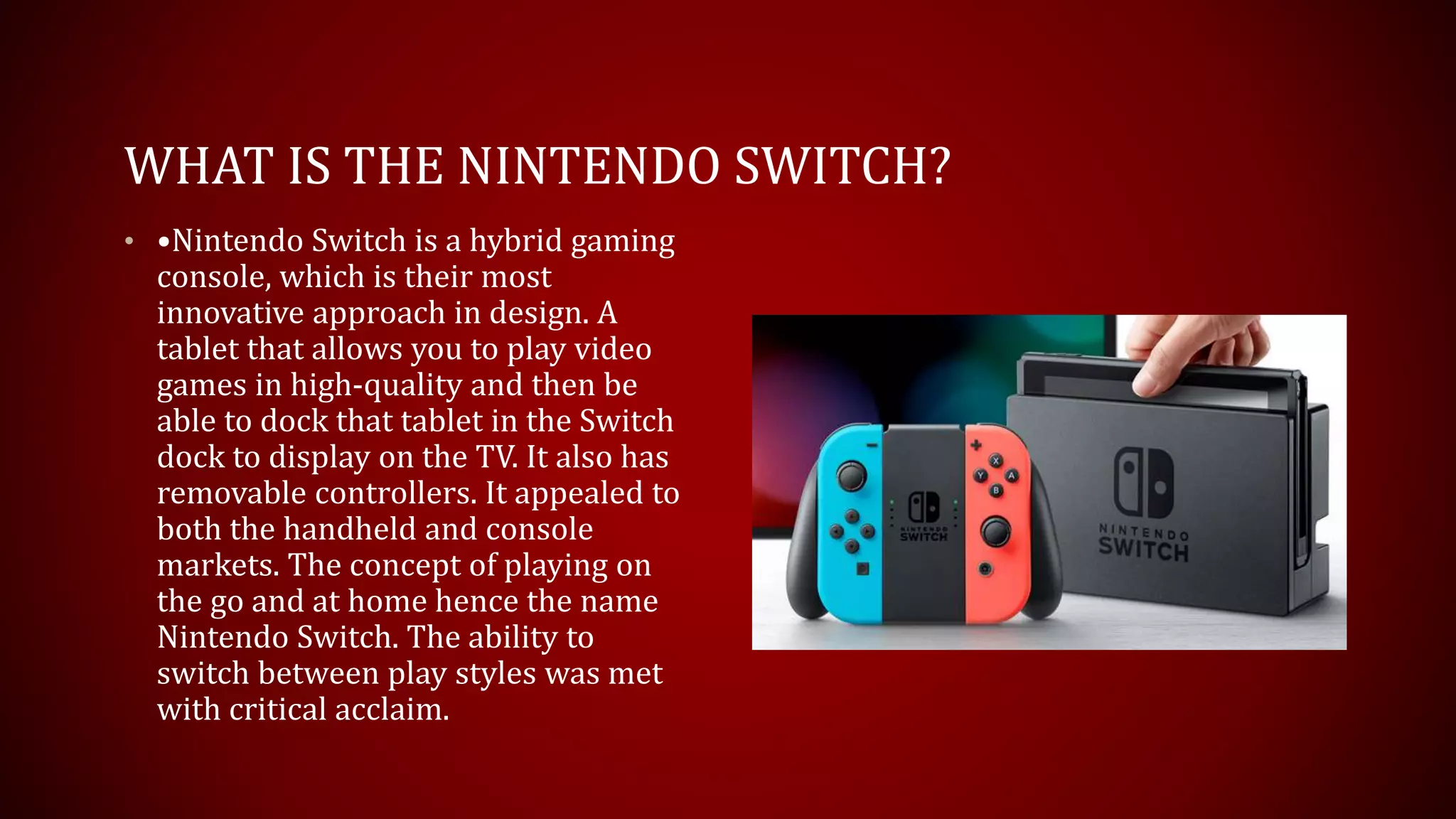 Nintendo switch | PPTX