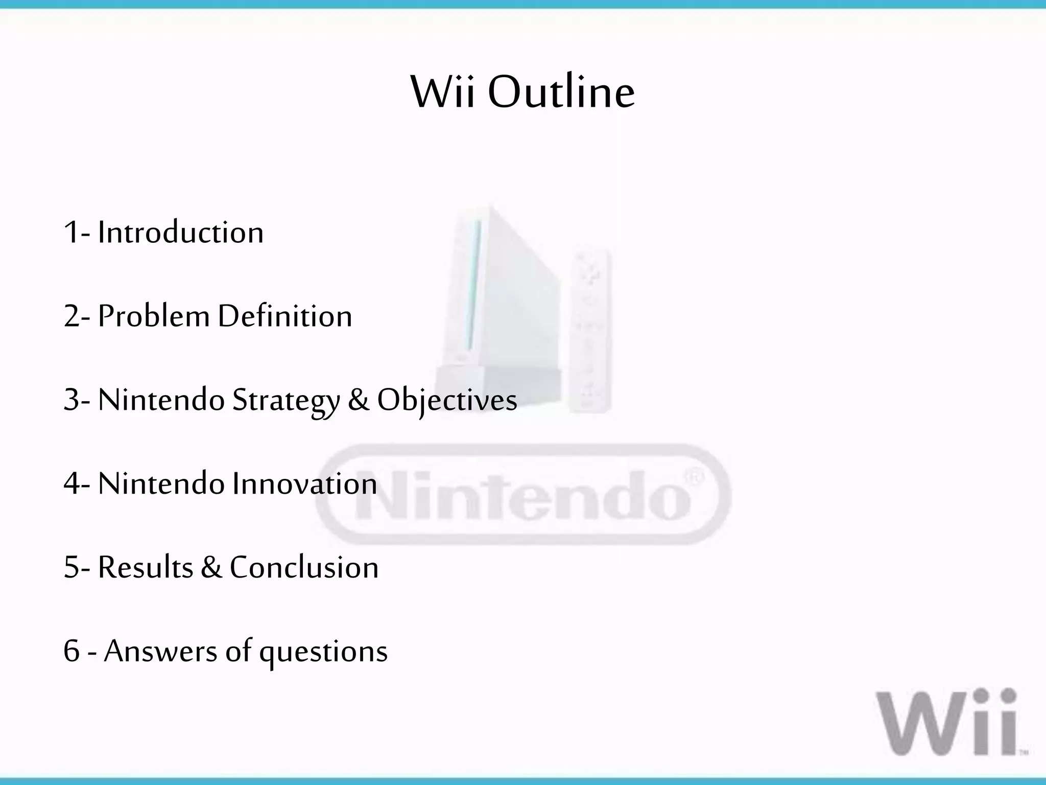 Nintendo wii | PPT