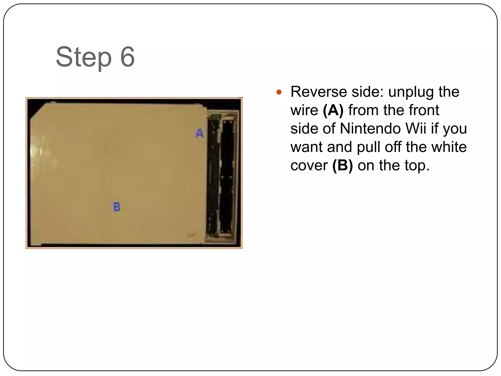 Nintendo wii screwdriver, Nintendo wii disassembly step by-step ...
