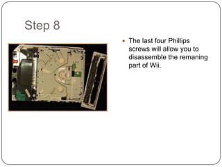 Nintendo wii screwdriver, Nintendo wii disassembly step by-step ...