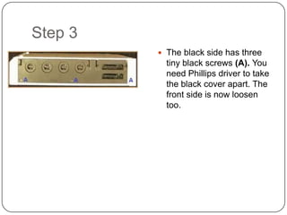 Nintendo wii screwdriver, Nintendo wii disassembly step by-step ...