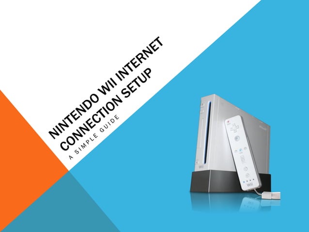 Nintendo wii internet connection setup | PDF