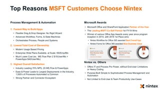 Nintex 3.0 Introduction | PPTX | Computer Software and Applications ...