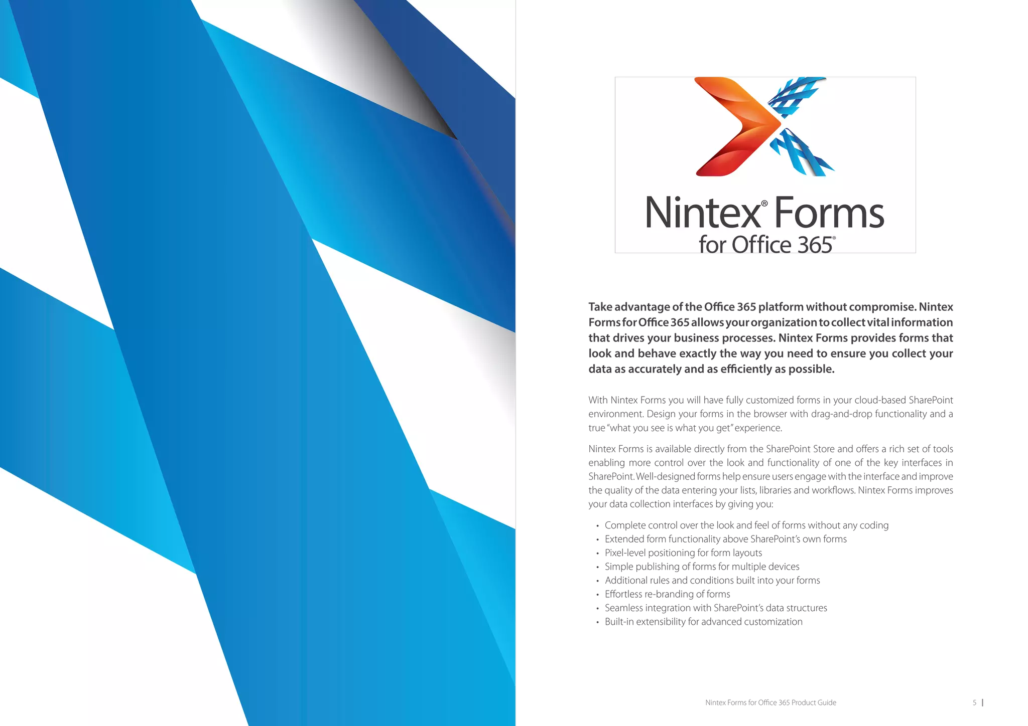 Nintex Forms for SharePoint Online and Office 365 - From Atidan | PDF