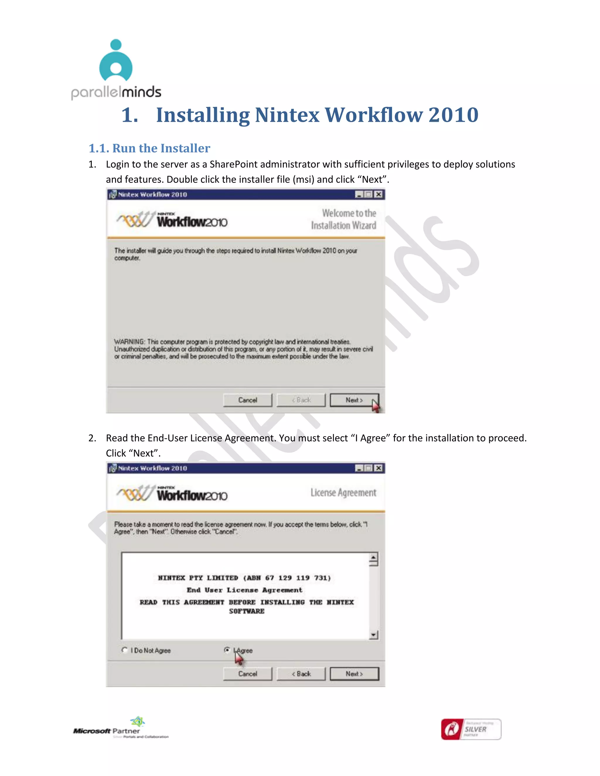 Nintex installation guide | PDF | Databases | Computer Software and ...
