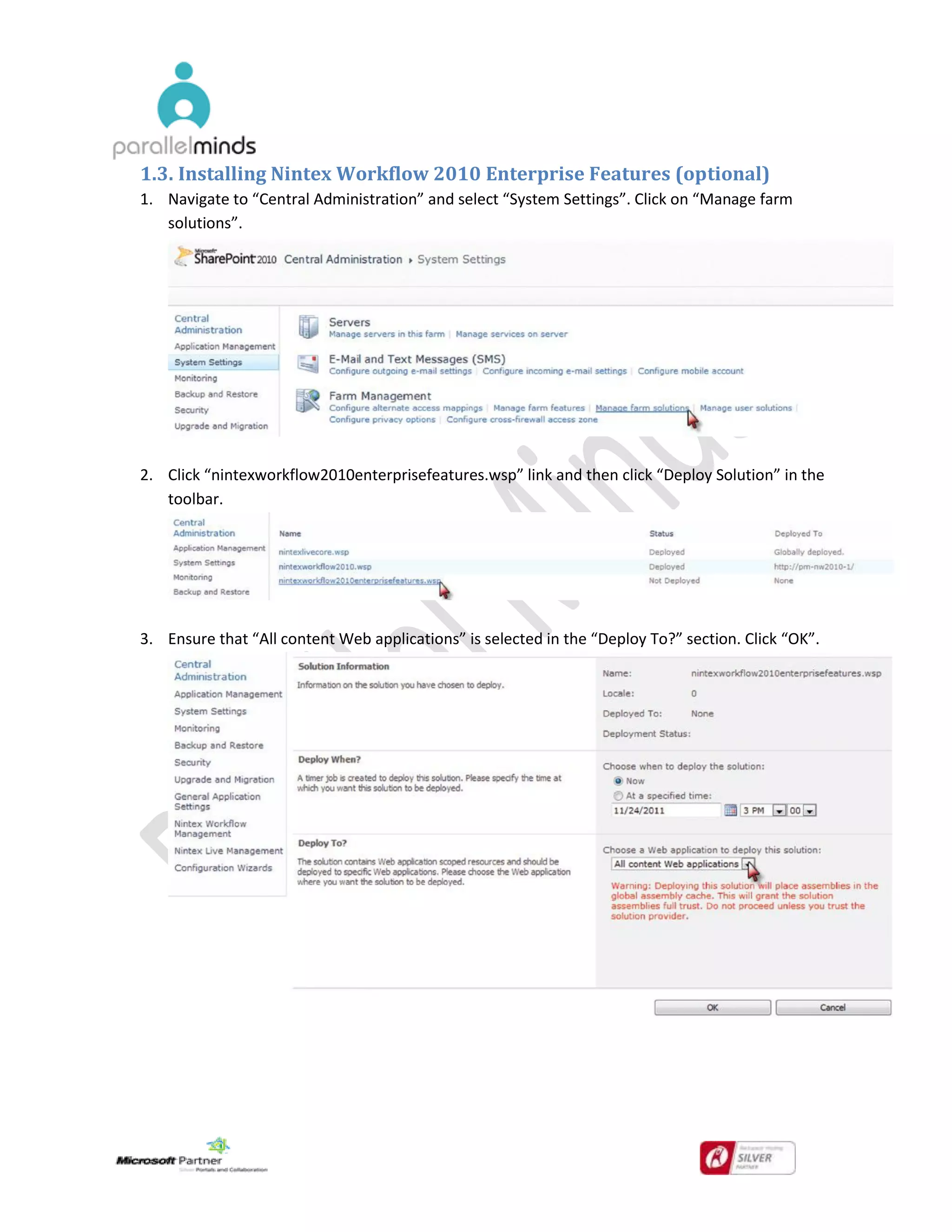 Nintex installation guide | PDF | Databases | Computer Software and ...