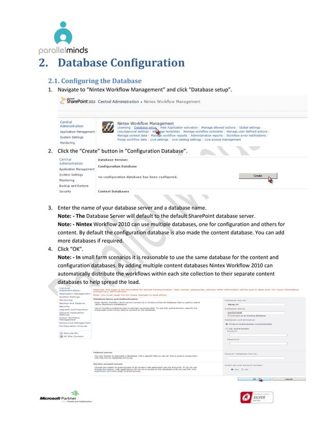 Nintex installation guide | PDF | Databases | Computer Software and ...
