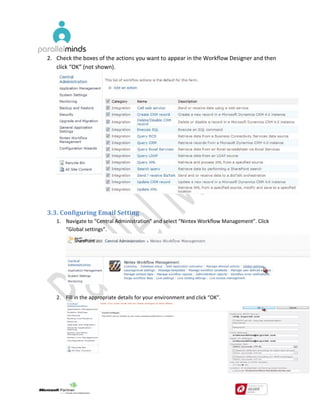 Nintex installation guide | PDF | Databases | Computer Software and Applications