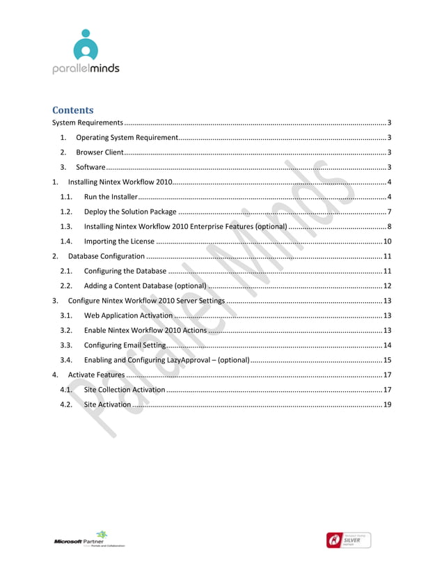 Nintex installation guide | PDF | Databases | Computer Software and ...