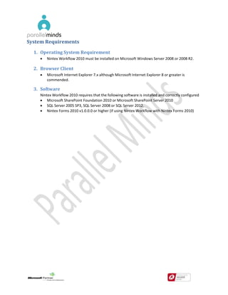 Nintex installation guide | PDF