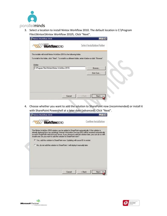 Nintex installation guide | PDF | Databases | Computer Software and Applications