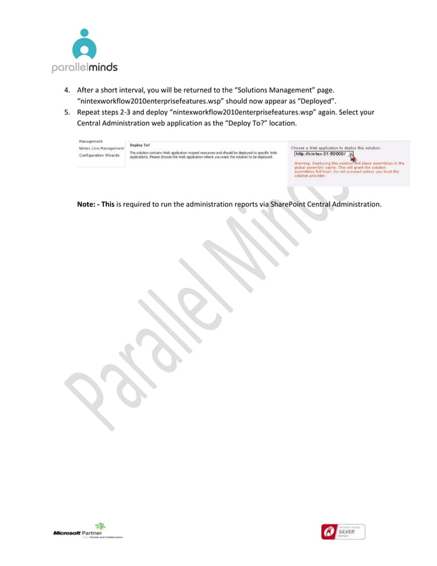 Nintex installation guide | PDF | Databases | Computer Software and ...