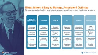 Nintex Worflow Overview | PDF