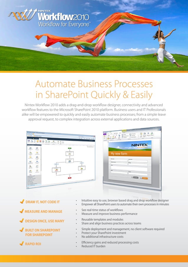 Nintex Workflow 2010 Flyer | PDF
