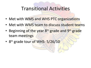 9th Grade Academy Informational Presentation | PPT