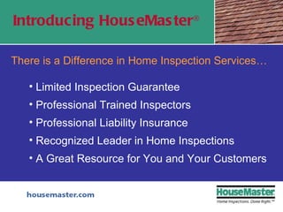 Introducing HouseMaster | PPT