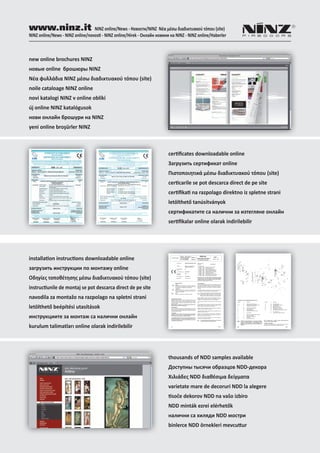 каталог краткий по дверям Ninz multi language | PDF