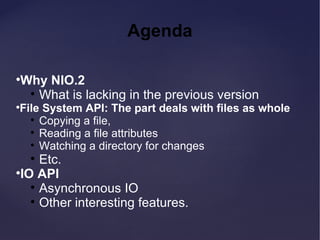 NIO.2, the I/O API for the future | PPT