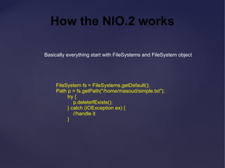 NIO.2, the I/O API for the future | PPT