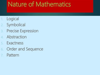 Learning Mathematics at Elementary level | PPTX