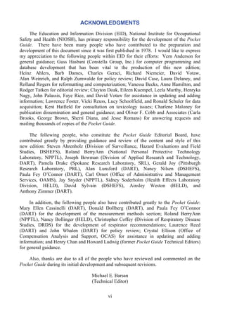 NIOSH Guía de Bolsillo sobre Riesgos Químicos | PDF