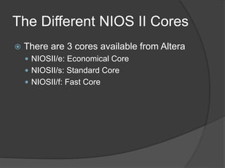 NIOS II Processor.ppt