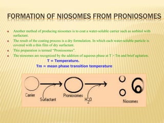 Niosome ndds- By Ankita Rai | PDF