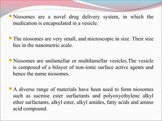 Niosome | PPT