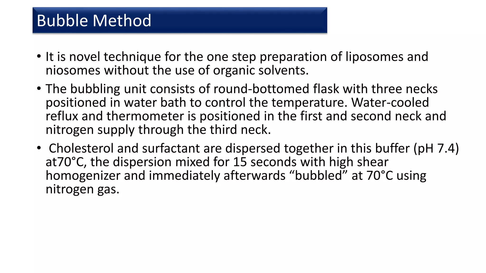 Niosomes | PPTX
