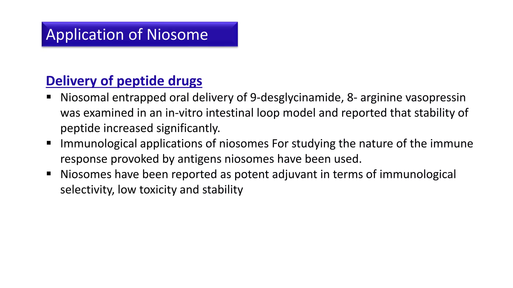 Niosomes | PPTX