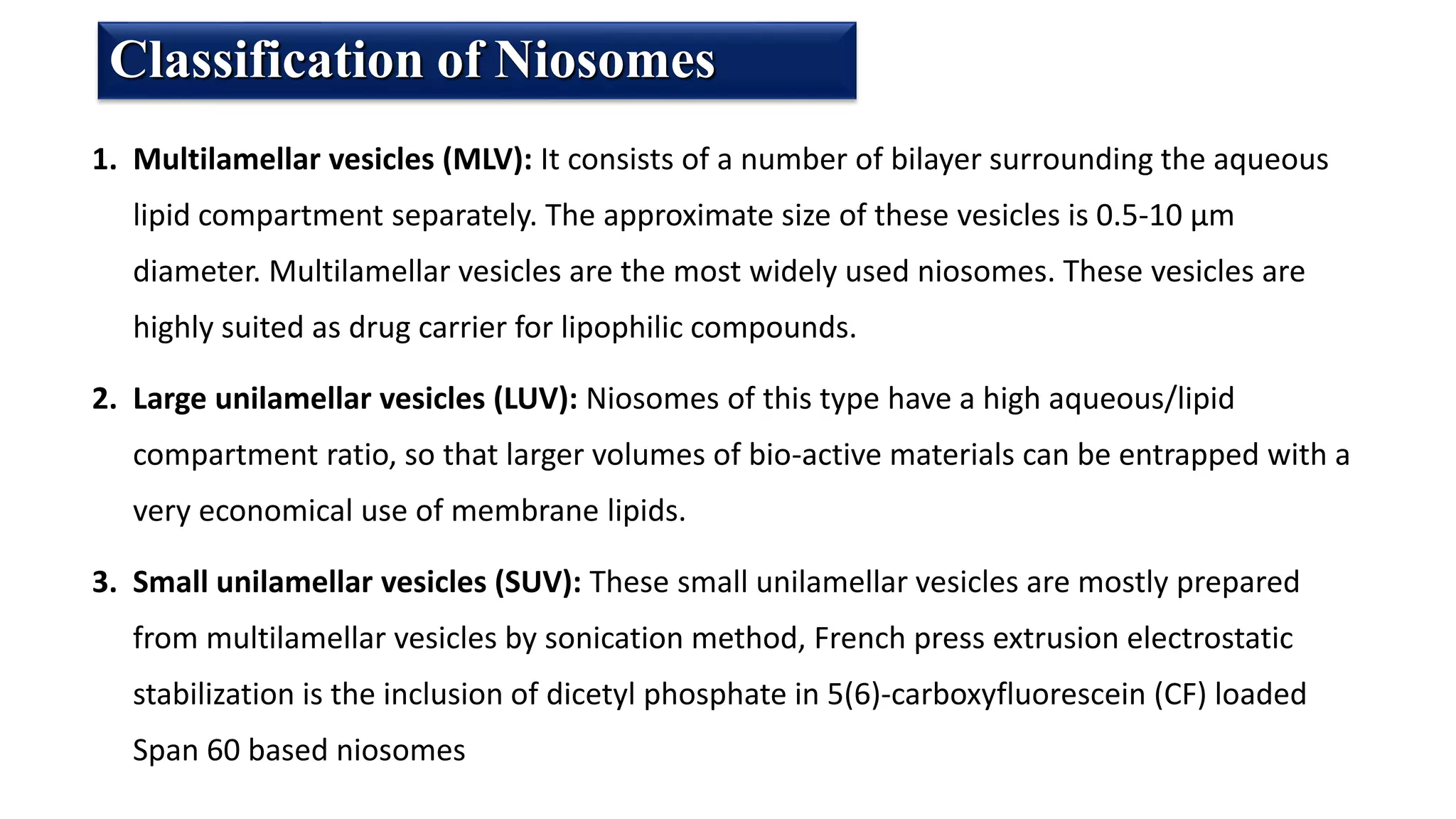 Niosomes | PPTX