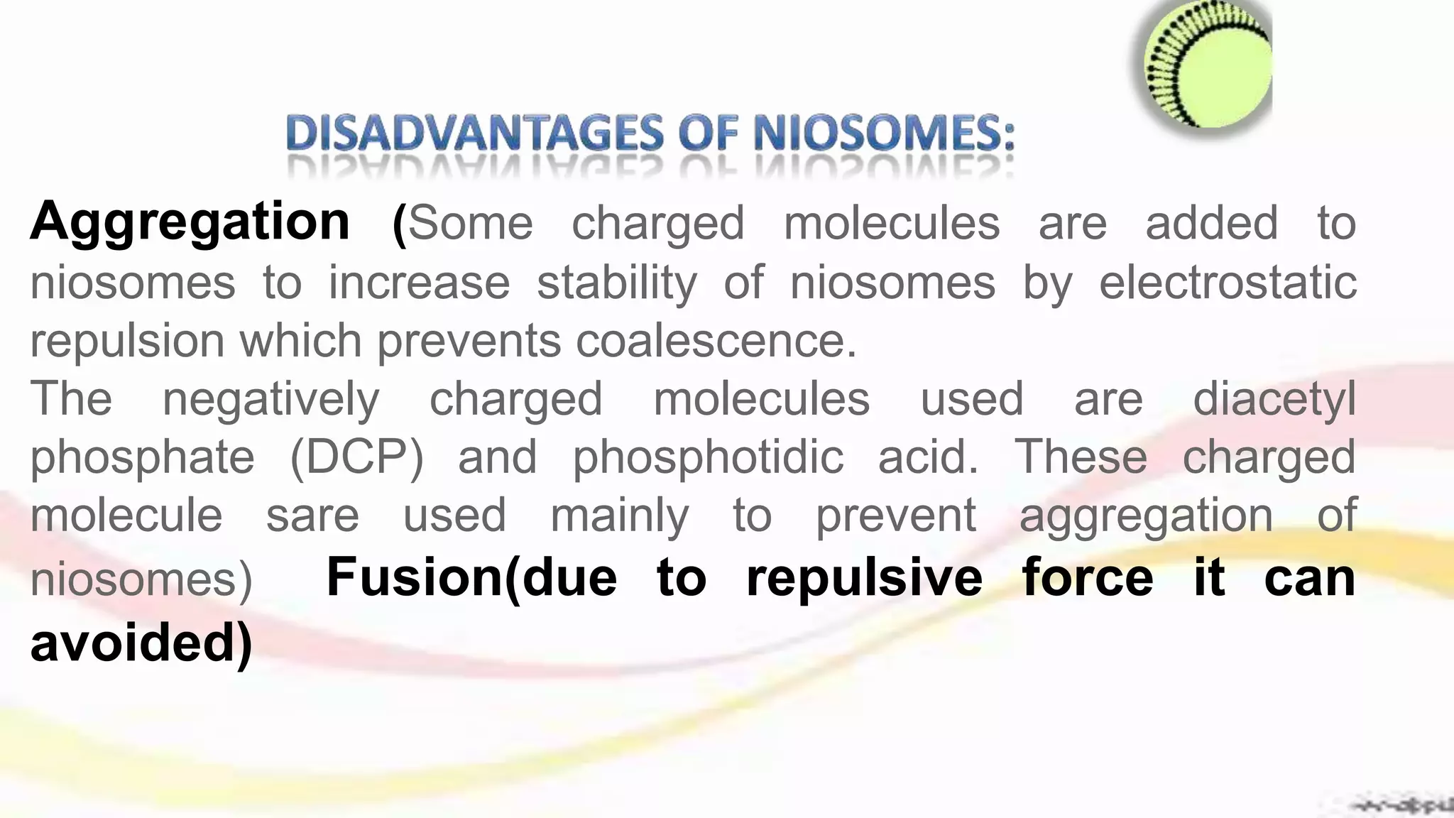 Niosomes Naveen Balaji | PPTX | Chemistry | Science