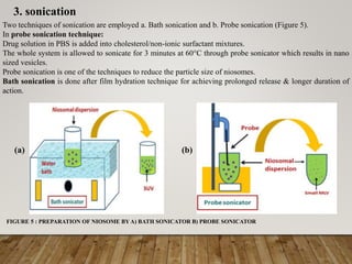 Niosomes ppt class | PPTX