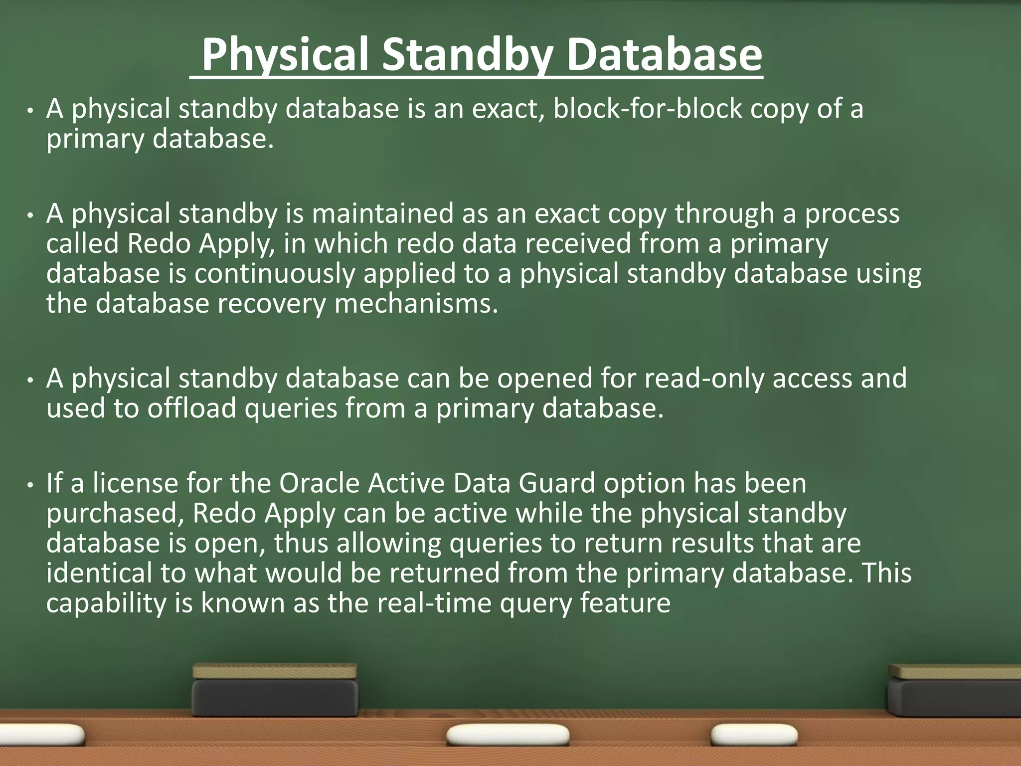 DataGuard - Oracle's Time Machine | PDF | Databases | Computer Software and Applications