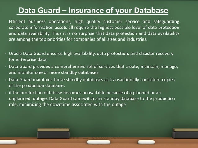 DataGuard - Oracle's Time Machine | PDF