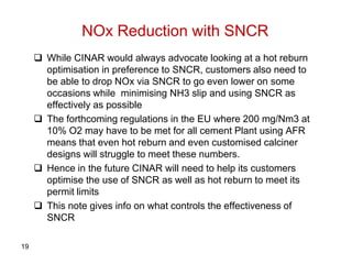 Nox reduction by reburn and sncr | PPT