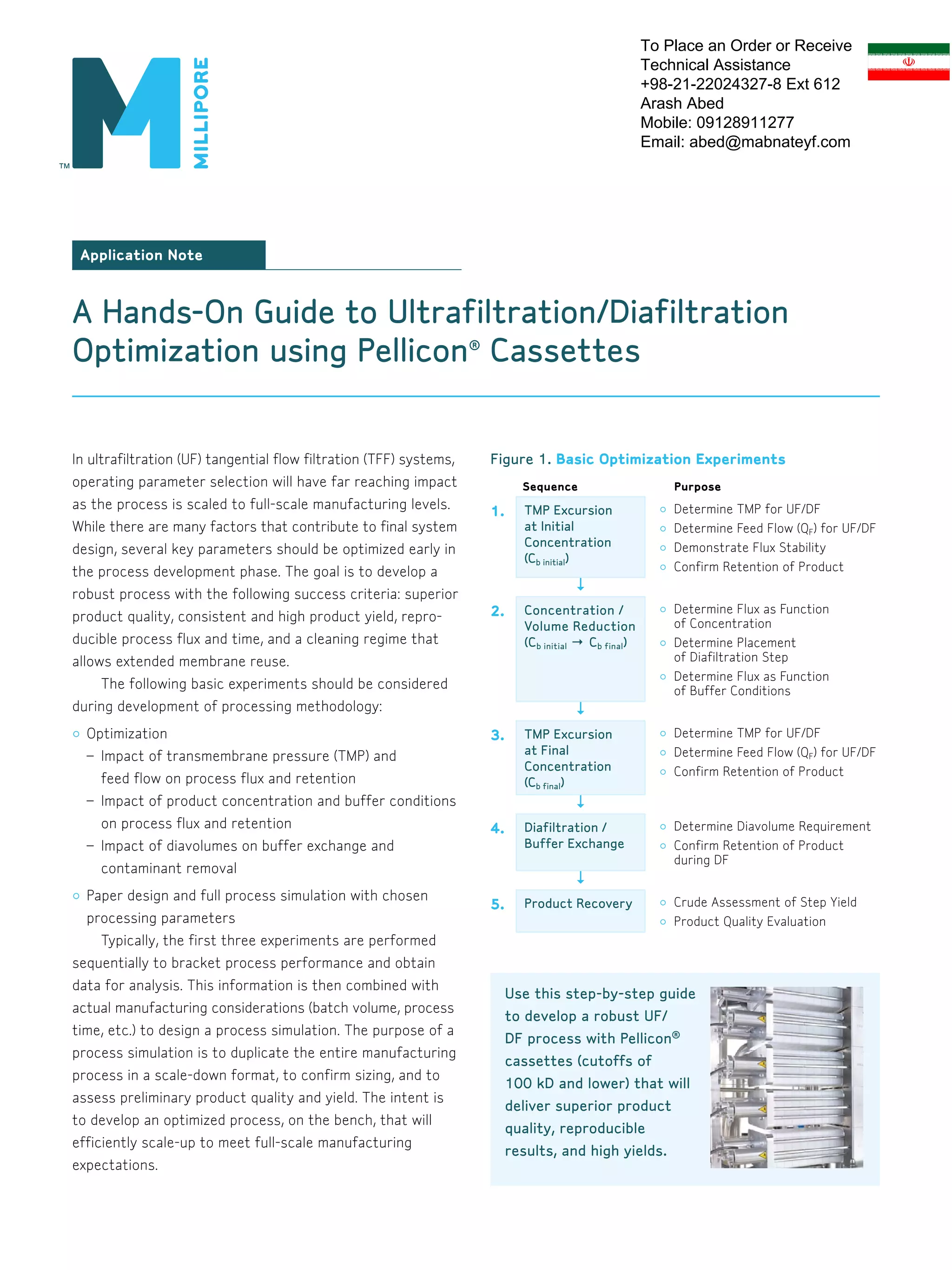 A hands on guide to ultrafiltration1 | PDF