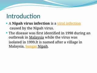 Nipaah.pptx awareness on nipah virus.... | PPT