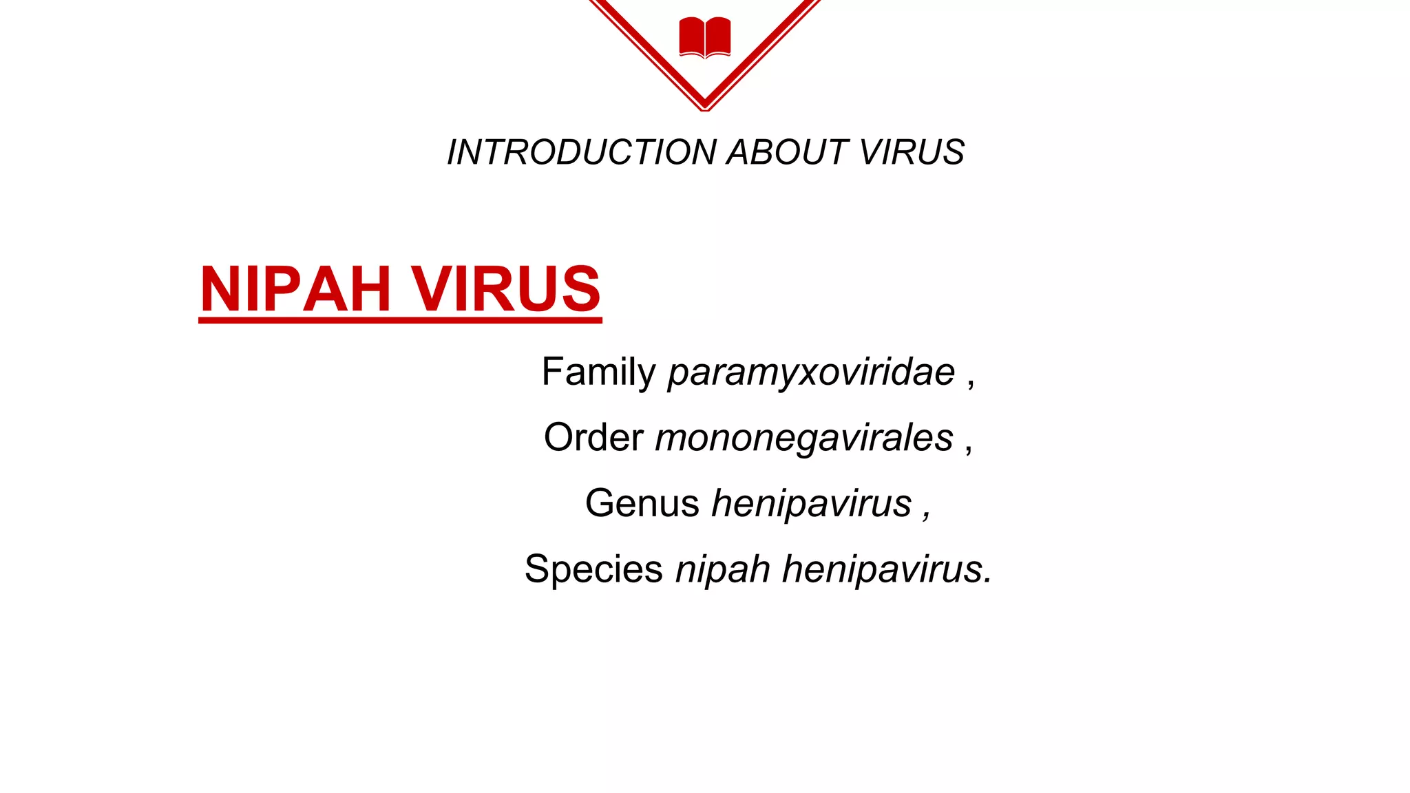 Nipah virus infection | PPTX
