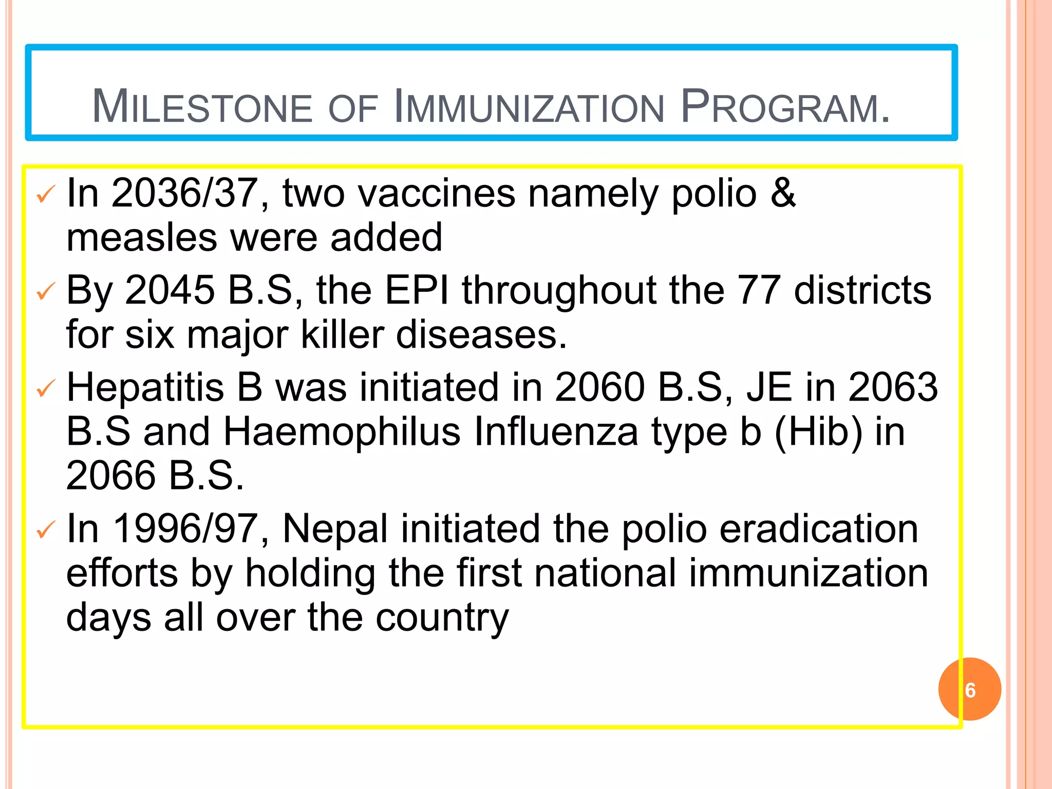 National Immunization Program of Nepal from POSDCORB Perspectives | PPTX