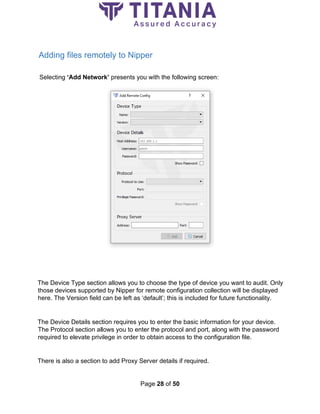 Nipper-Users-Guide-2-13-0 pdf configuration step by step | PDF