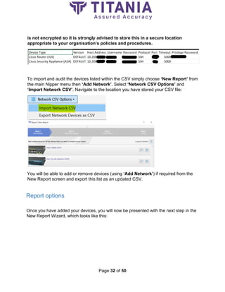 Nipper-Users-Guide-2-13-0 pdf configuration step by step | PDF