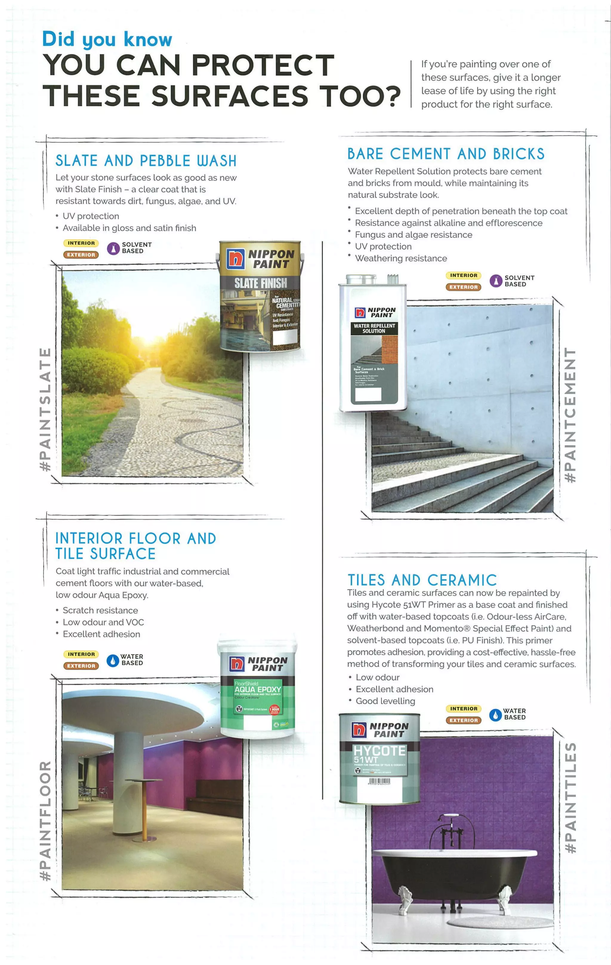 Nippon Paint Colour Card Colours of Life for Interior & Exterior | PDF