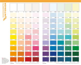 Nippon Paint Interior - Exterior House Painting Colour Card | PDF