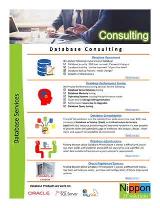 Nippon its companyprofile-db-services | PDF | Databases | Computer ...