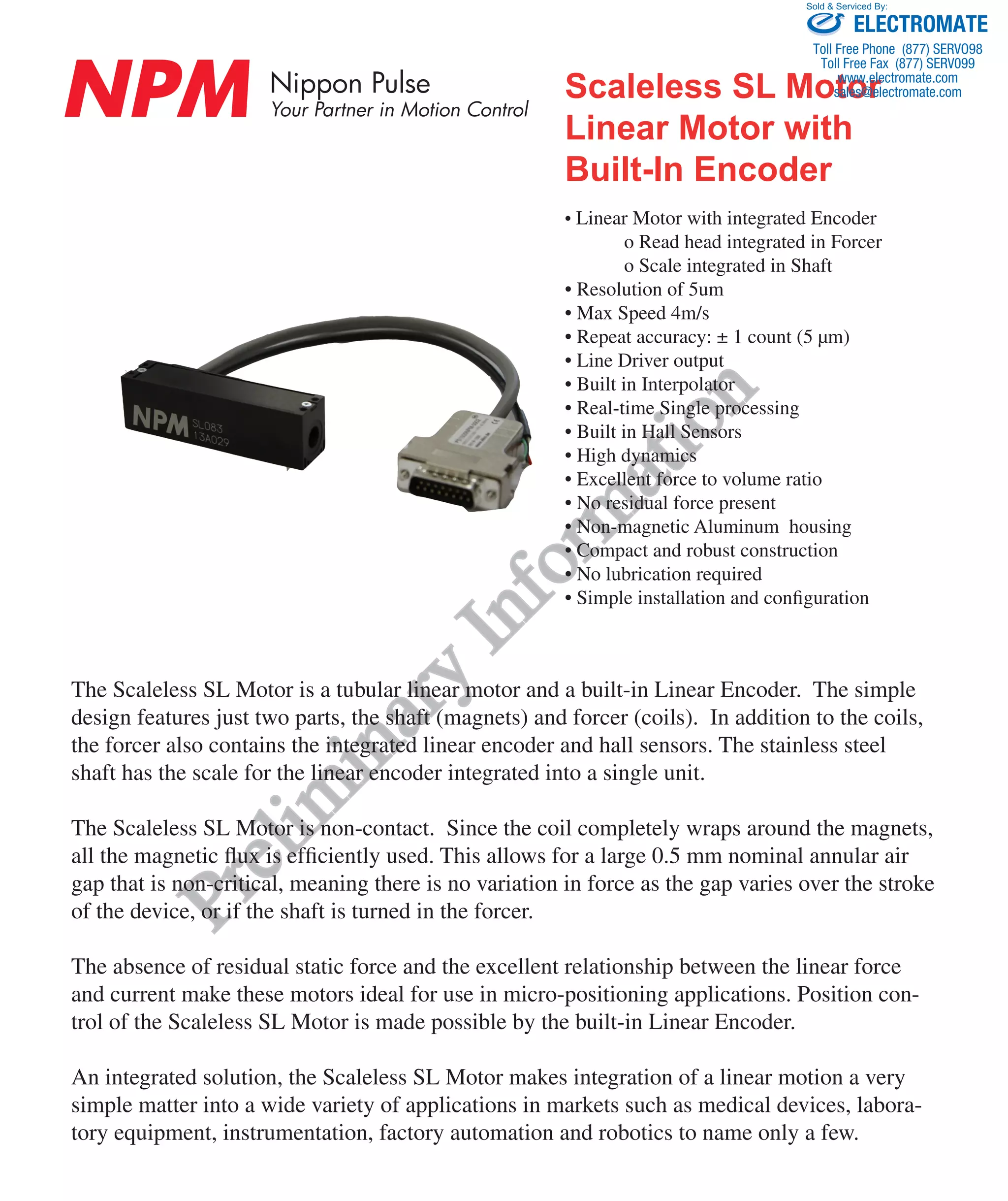Nippon pulse sl083 brochure | PDF