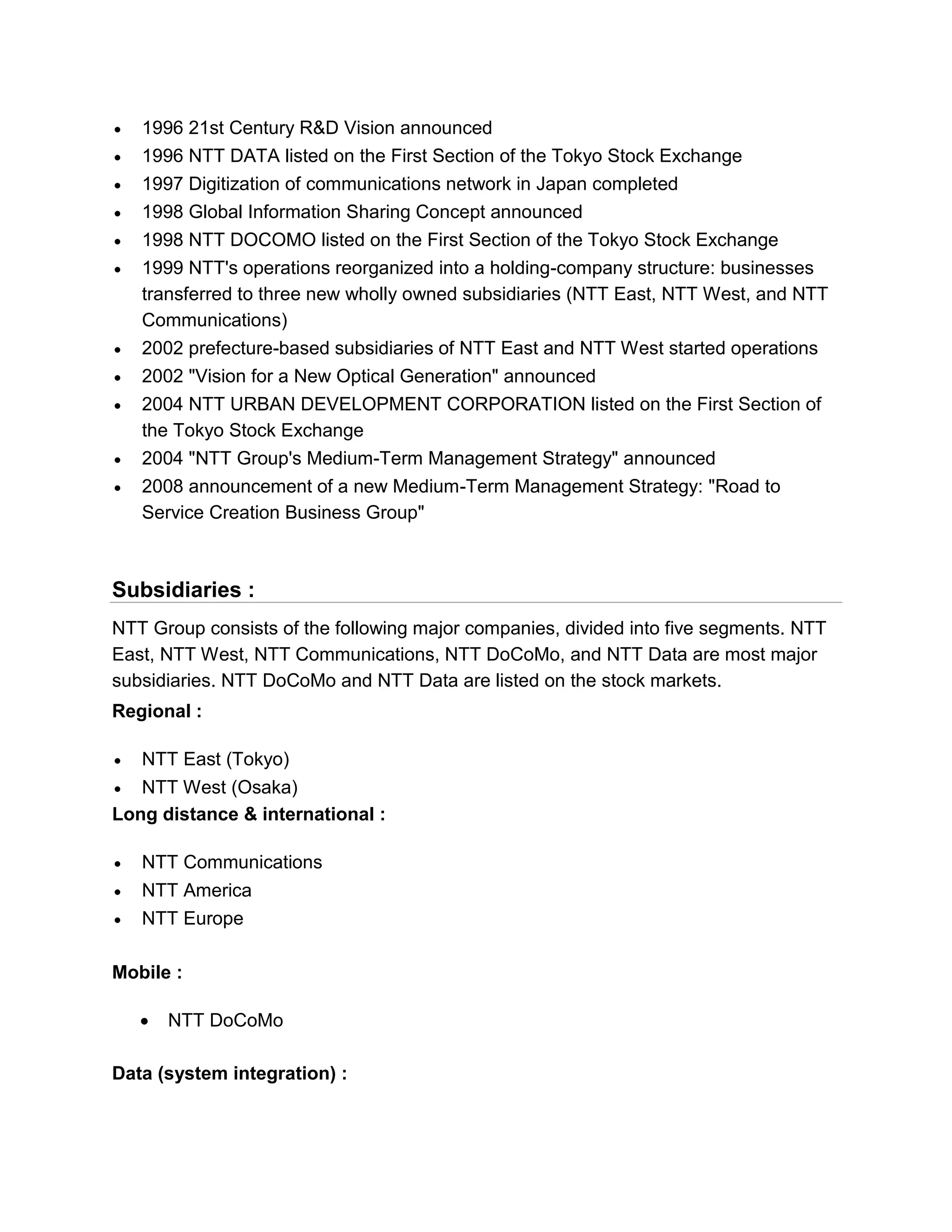 Nippon telegraph and telephone corporation | PDF