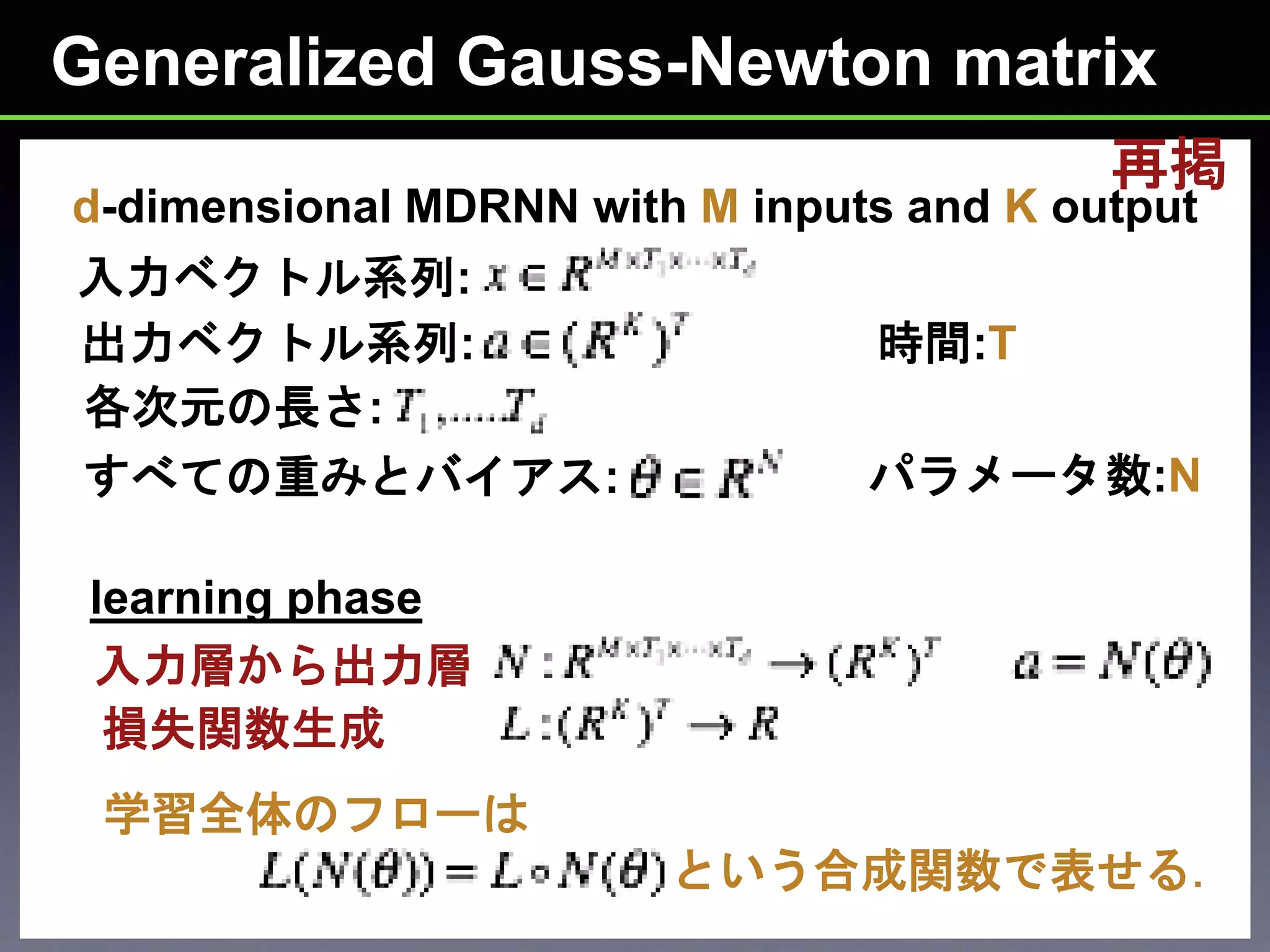 Hessian Free Optimization For Learning Deep Multidimensional Recurrent Neural Networks Ppt